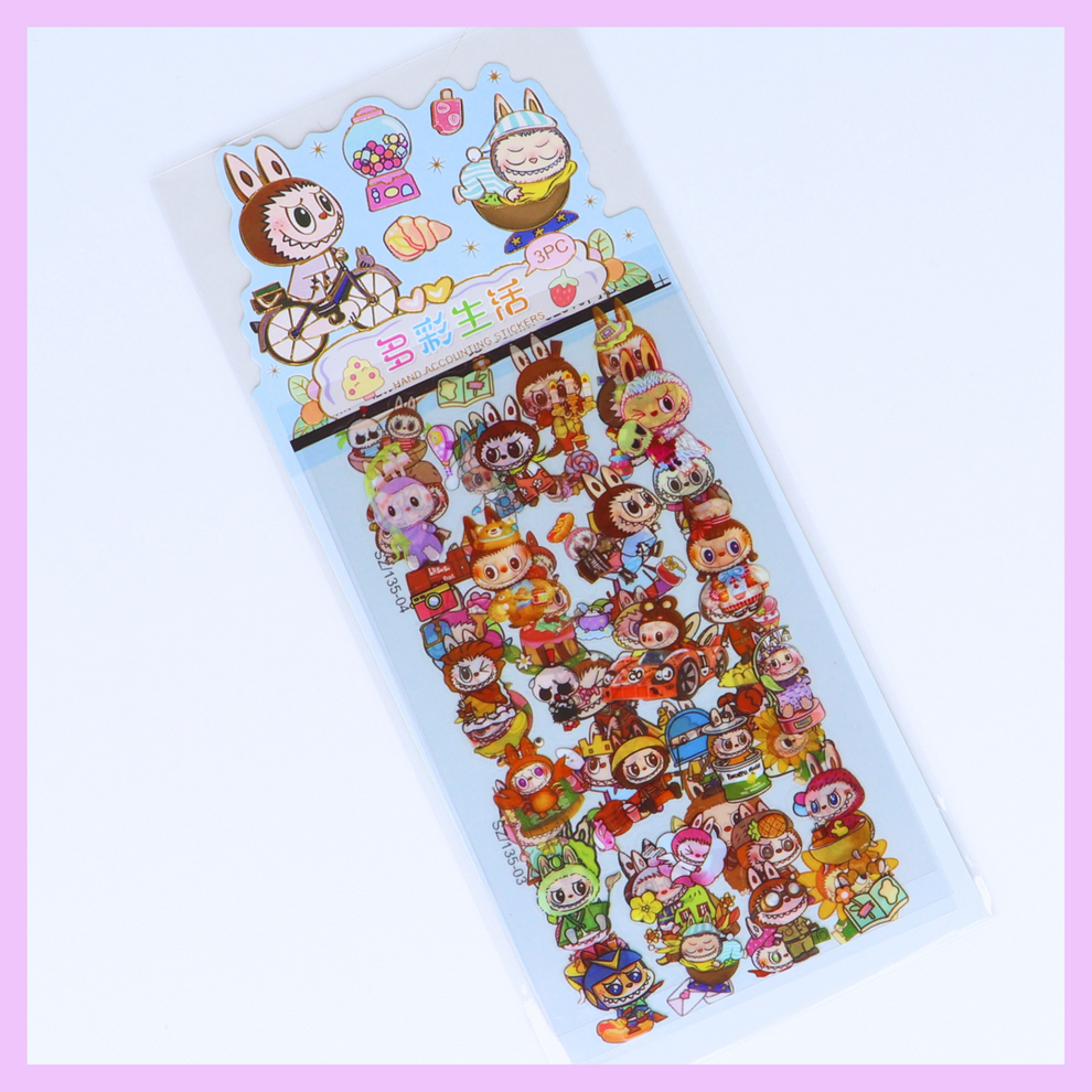 Labubu Stickers – CocoPoco - The Gift Shop